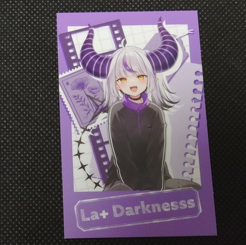 Hololive Trading Card Laplace Darkness Random Cheki Style Card ...