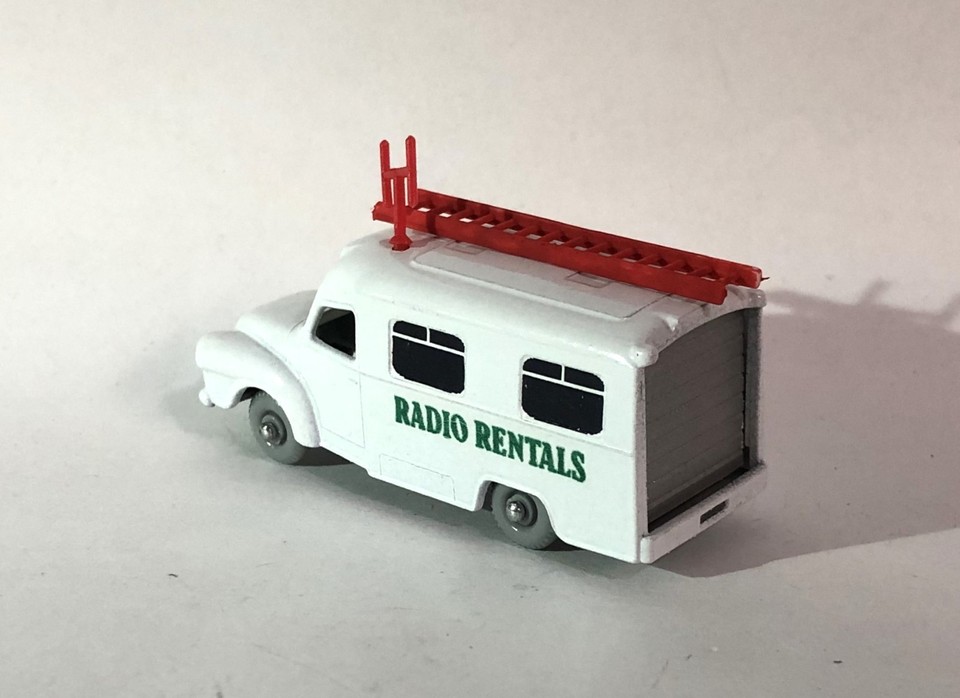 Vintage Lesney Matchbox 14 Bedford Custom Conversion 1 of a Kind "Radio ...
