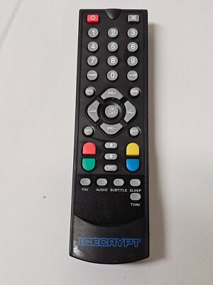 GENUINE ICECRYPT FREEVIEW RECEIVER REMOTE CONTROL For T5000 SET TOP BOX ...