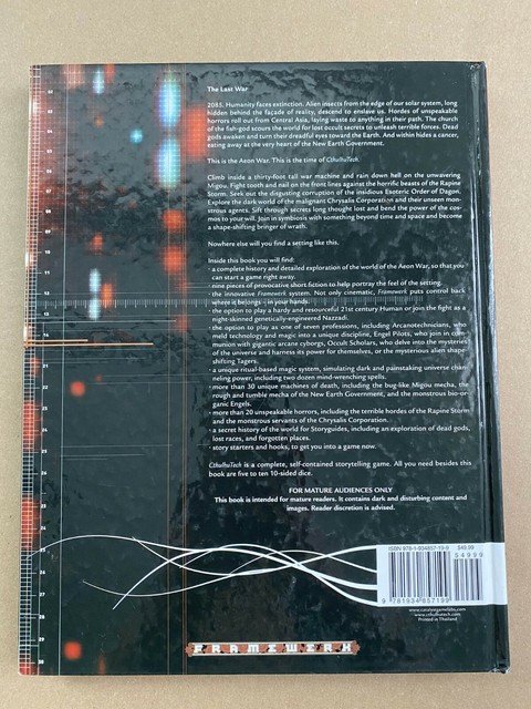 CthulhuTech by Catalyst Game Labs (2008, Hardcover) for sale online | eBay