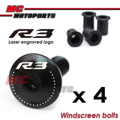 Red Windscreen Fairing bolts Set For Yamaha R1 2009-2012 2013 | eBay