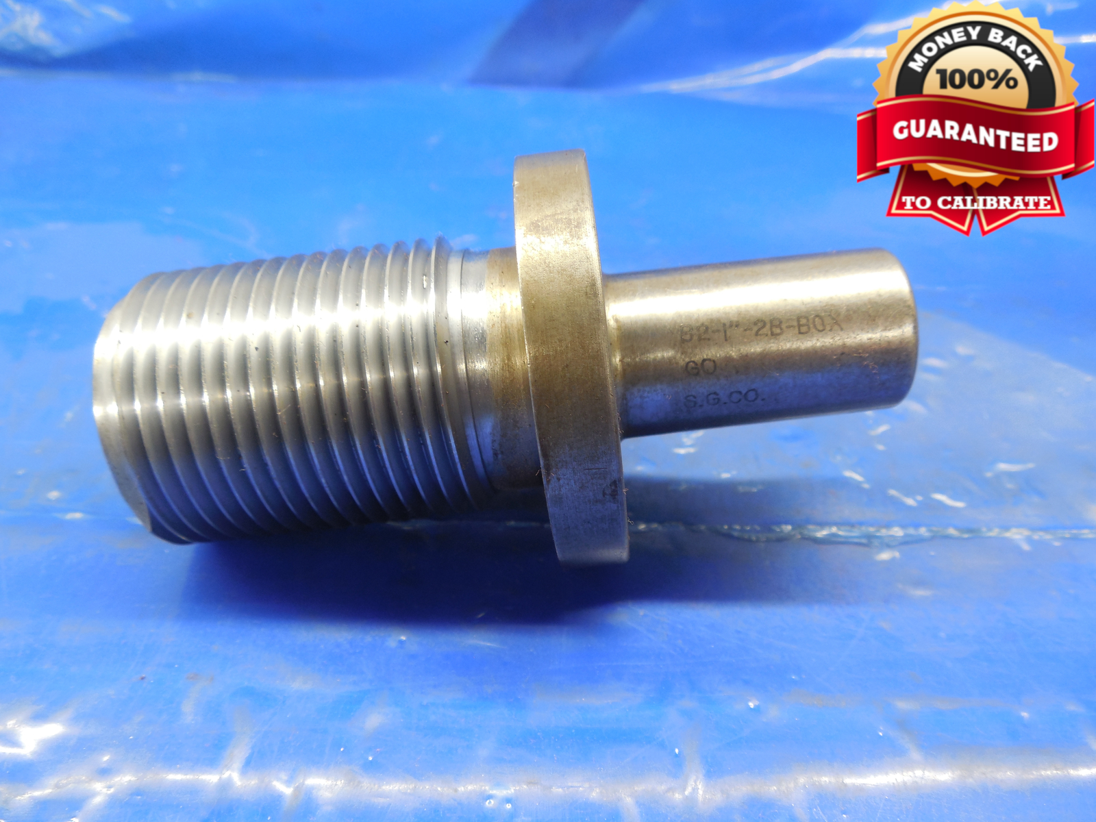 B2 1" 10 2B BOX API SUCKER ROD THREAD PLUG GAGE 1.0 1.00 GO MEMBER ONLY ...