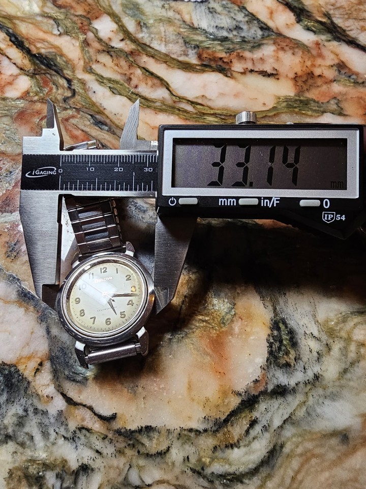 Bulova 1965 JET CLIPPER Vintage Automatic Watch 11AFAC Men's Original ...