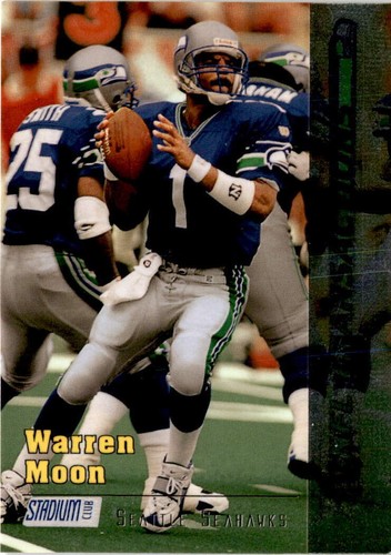 1997 Stadium Club #48 Warren Moon Seattle Seahawks | eBay