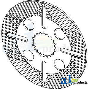 Disc AT339543 fits John Deere 310SK TC 315Sj 315Sk 325J 325SK 410J 410K ...