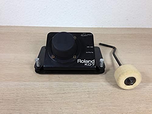 Roland V-Kick Trigger Unit KD-7 with KDB7 Beater Drum Trigger ...