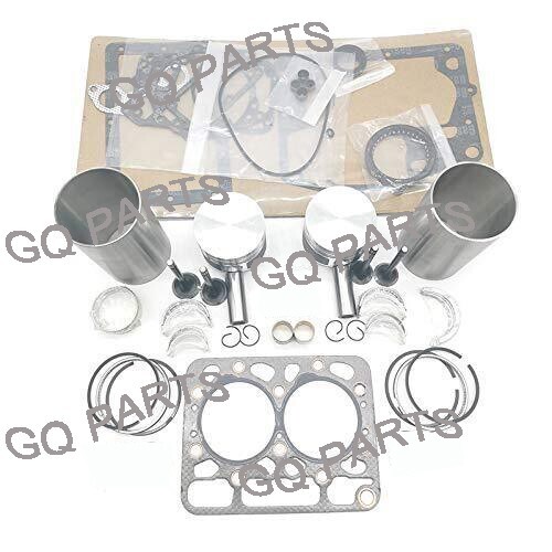 For Kubota Z500 ZB500 Overhaul Rebuild Kit Engine Repair parts piston ...