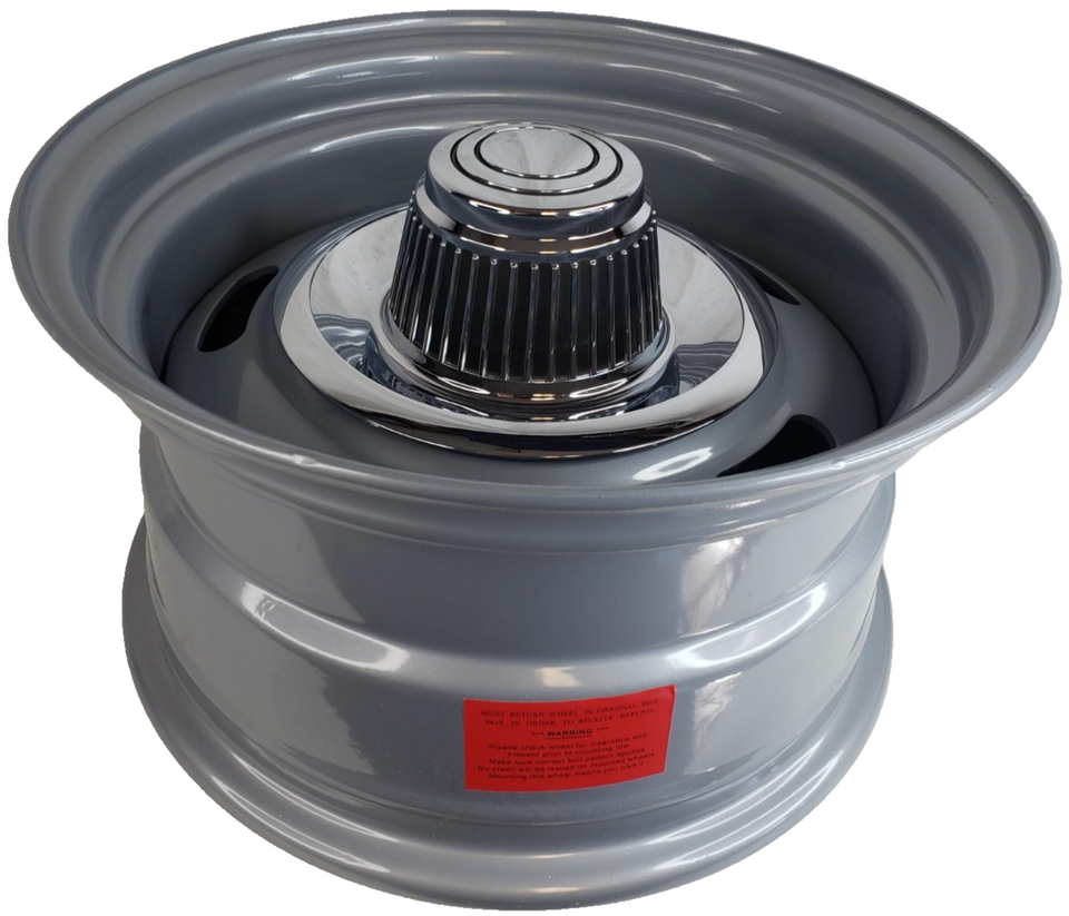 Vision Wheels 55-5861 Wheel Rally 15" x 8" 5 x 4.75" Bolt Circle 4.25 ...