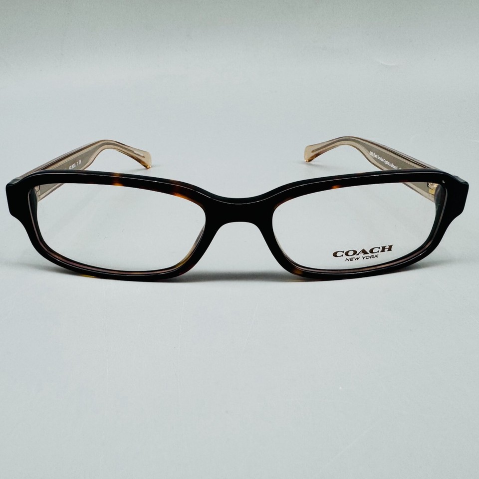 Coach HC 6083-5355 Dark Tortoise/Lt Brown 52-17-135mm Eyeglasses ...