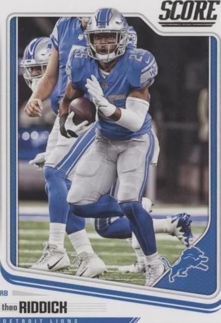 2018 Score - Theo Riddick #111 for sale online | eBay