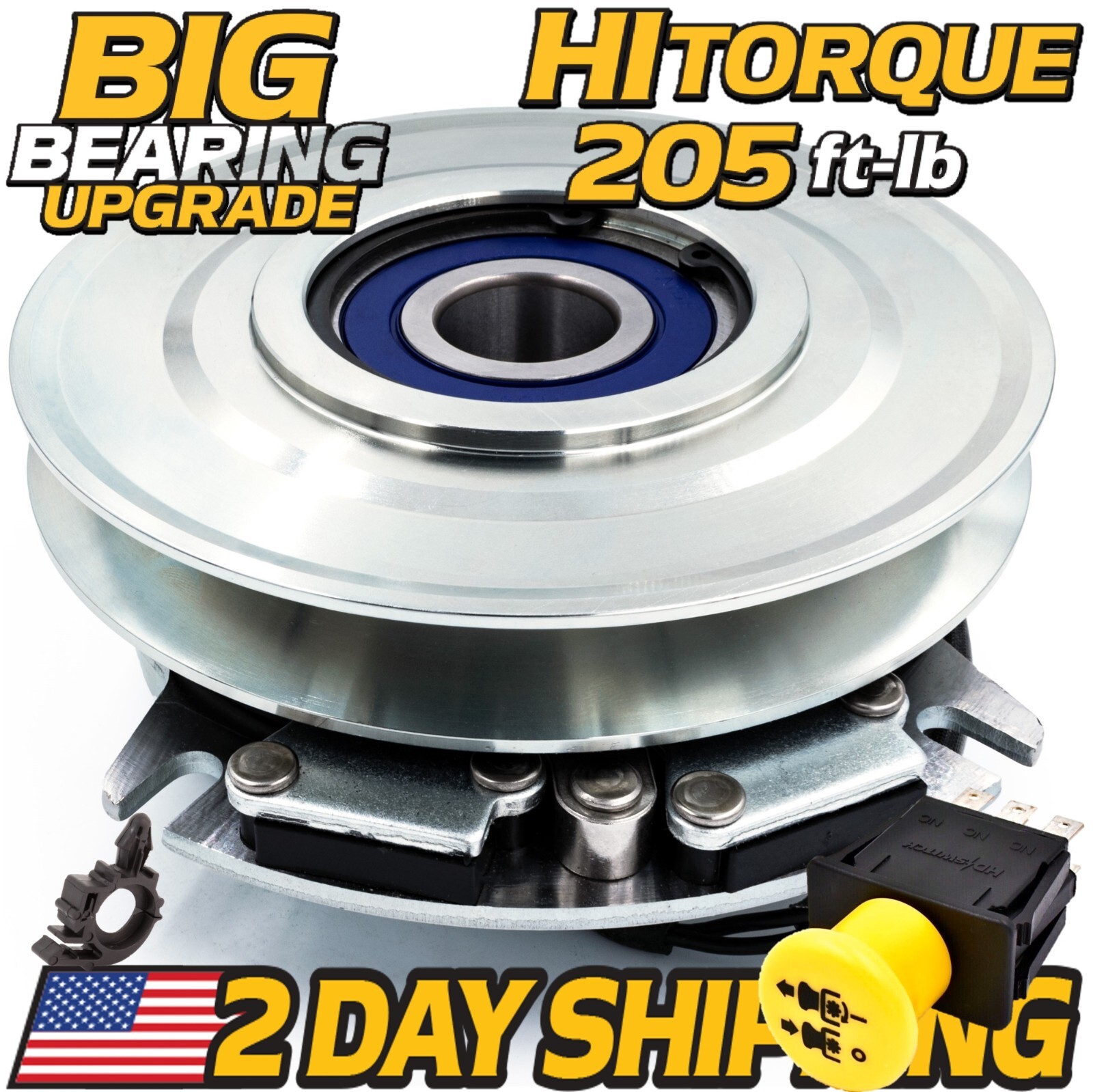 109-7666 103-2453 103-3244 103-6589 Clutch & 10A PTO Switch for Toro ...