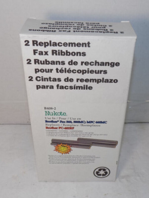 Nu-kote B408-2 Compatible Fax Ribbon Brother 560 580MC MFC 660MC New In ...