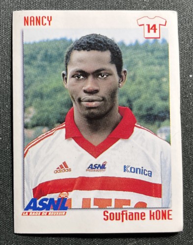 N°248 SOUFIANE KONE AS NANCY LORRAINE ASNL PANINI FOOT 99 FOOTBALL 1998 ...