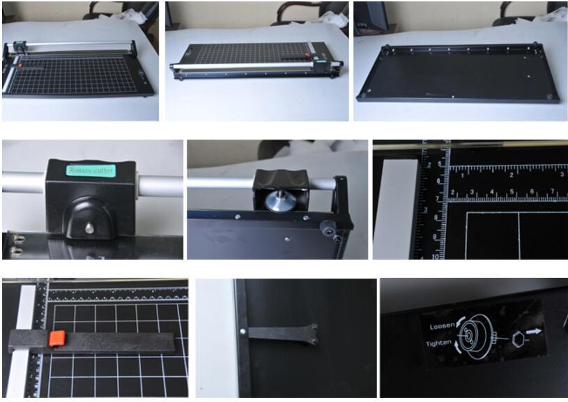48'' 1220mm Sharp Photo Paper Cutter Manual Precision Rotary Paper Film ...