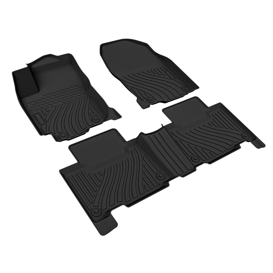 Car Floor Mats For Toyota RAV4 RAV-4 2013-2018 Waterproof Black Rugs ...