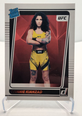 2022 Panini Donruss UFC PANNIE KIANZAD Rated Rookie RC #220 MMA trading ...