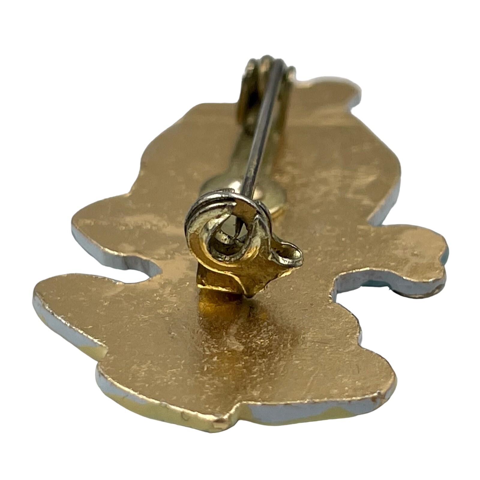 Tom Kitten Brooch Pin Beatrix Potter Peter Rabbit Cat Hand Painted Gold ...