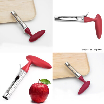 US 1 Pc Fruit Apple Corer Pear Tool Stainless Steel Kitchen Twist Core ...