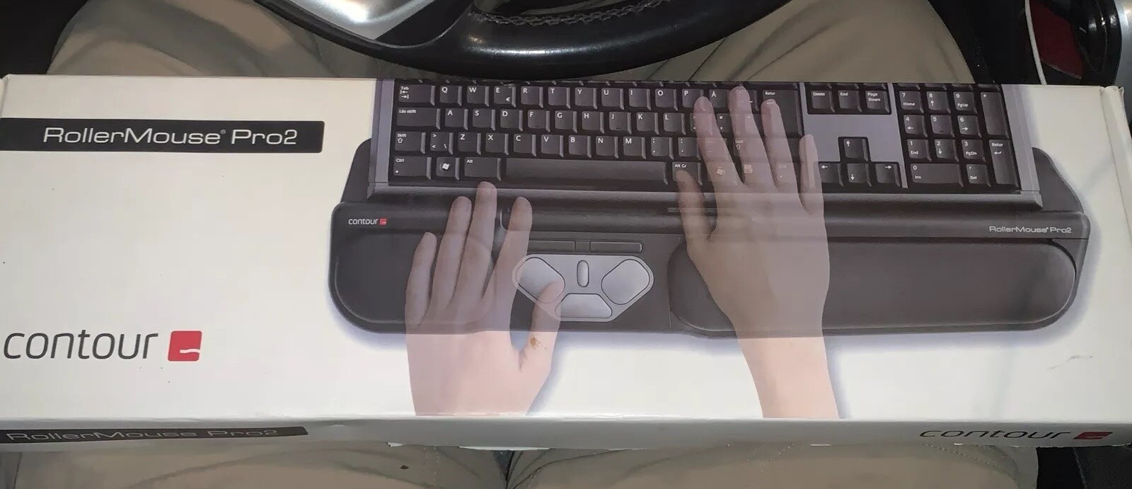 Contour Rollermouse Pro2 Usb Mouse RM-PRO2-Blk 743870006467 | eBay