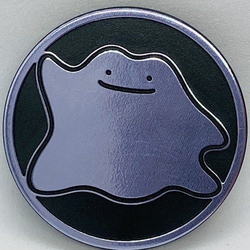 Pokemon Trading Card Games Ditto Gray Plastic Coin Japanese | eBay
