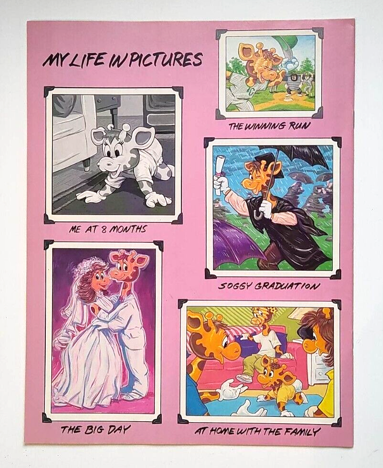 1990 Toys R Us Geoffrey Promotional Birthday Coloring Book ULTRA Rare ...