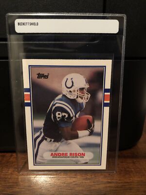 1989 Topps Traded Andre Rison Rookie Football Card #102T NM-Mint FREE ...