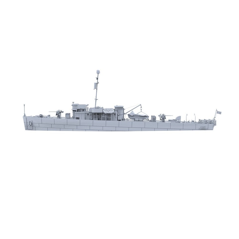 SSMODEL SSC144599-A 1/144 Military Model Kit USS PC-461 Class Carmi Sub ...