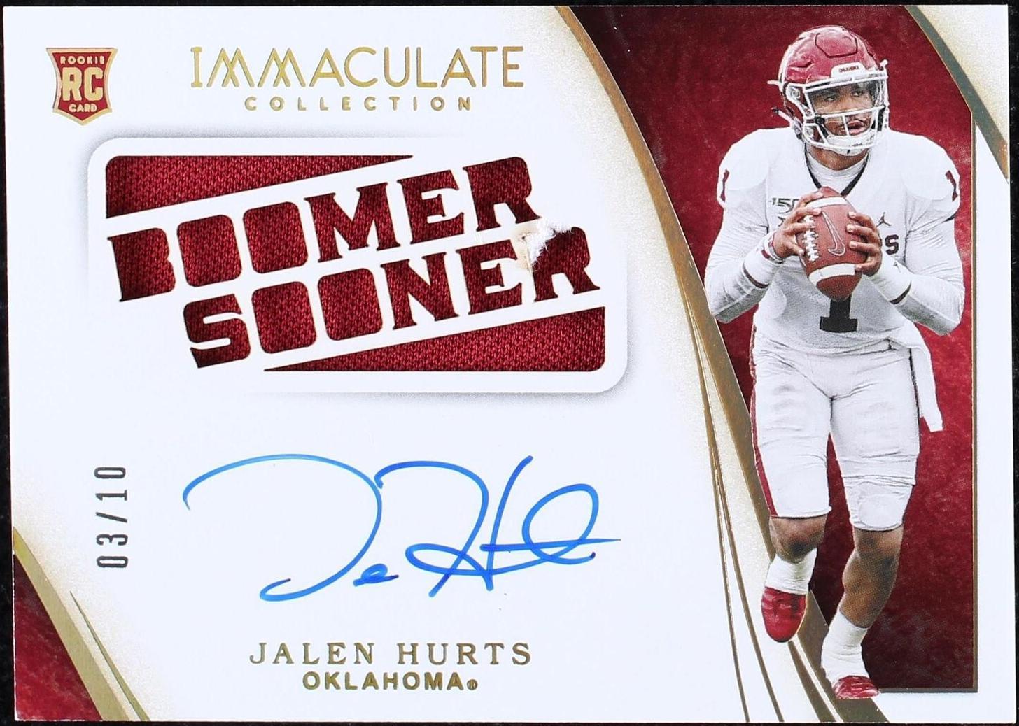 2020 Panini Immaculate Collection Collegiate - Team Slogan Signatures ...