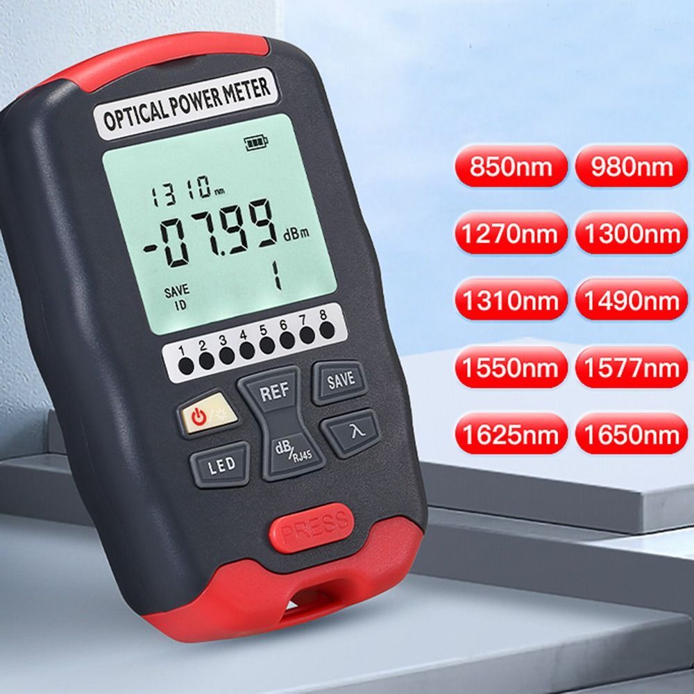 Fluke Fiber Optic Light Meter | Shelly Lighting