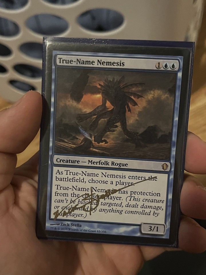GIANT magic The Gathering Collection/lot Signed Cards, Revised ...