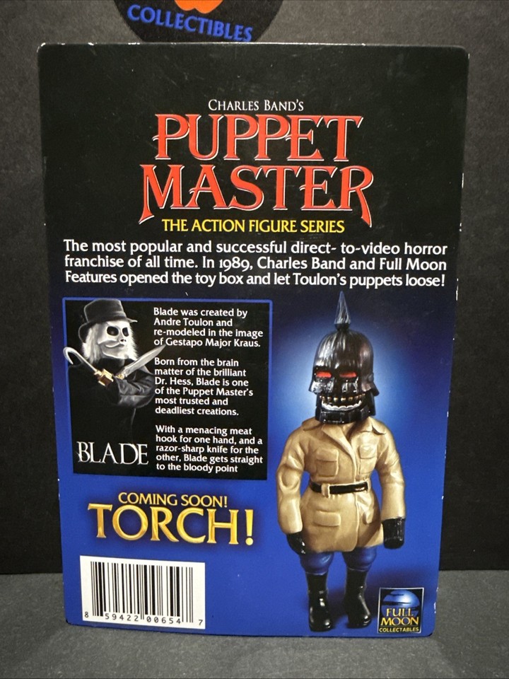 PUPPET MASTER Blade 3" Action Figure Toy Horror Collectible | eBay