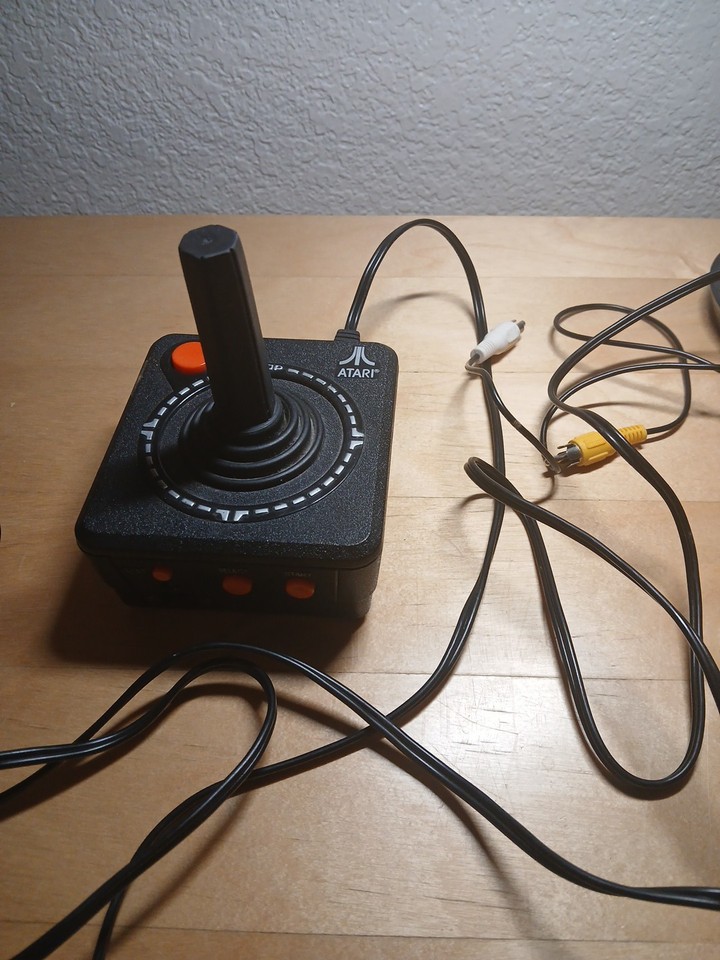 Atari Joy Stick Controller Games Included And Batteries Included Just ...