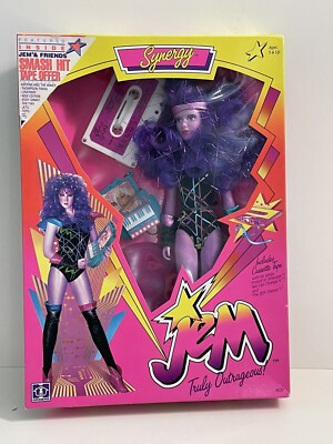 JEM & the Holograms SYNERGY doll MIB NRFB Hasbro 80's 1987 Tape Offer ...