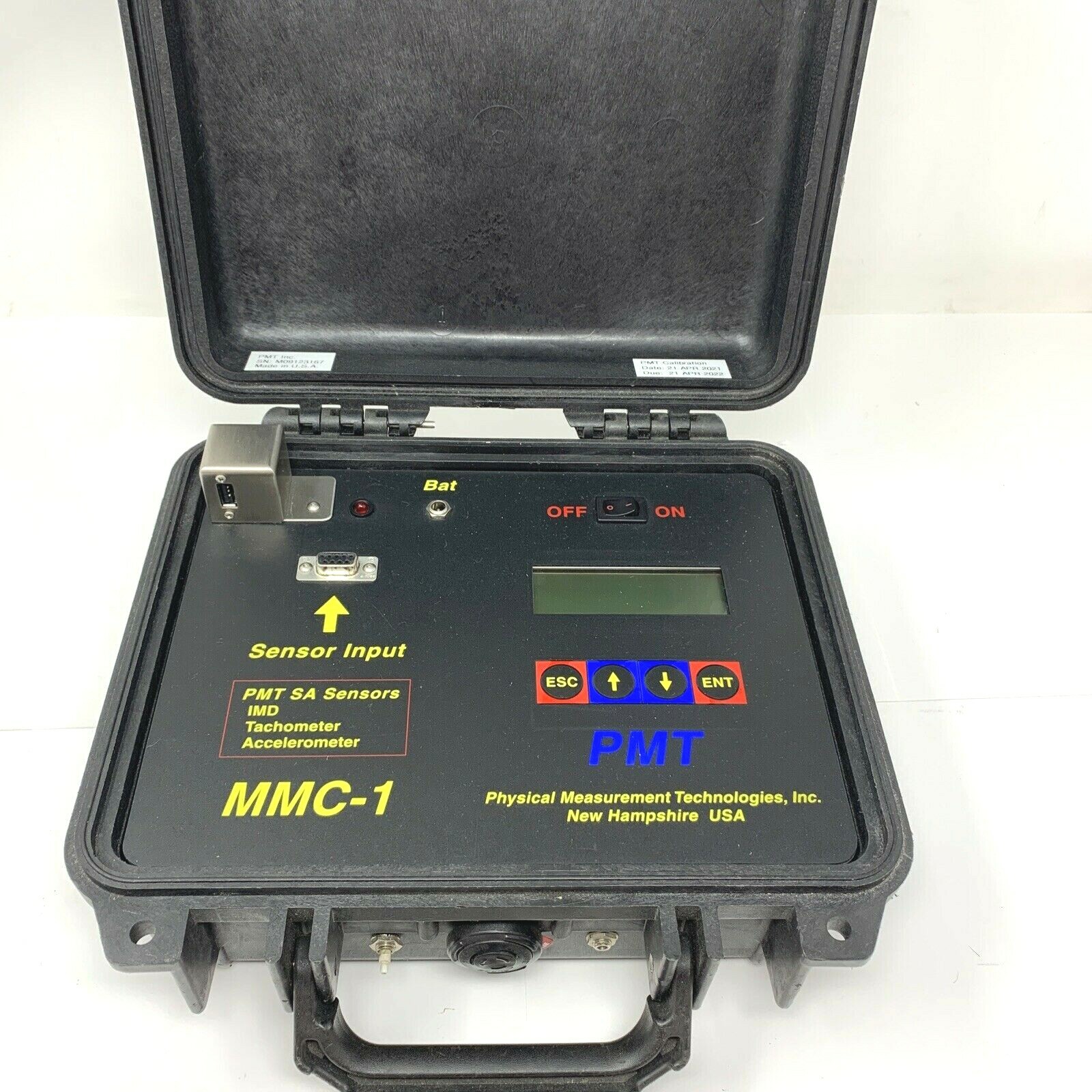 PMT Physical Measurement Tech Elevator & Escalator Vibration Analyzer ...