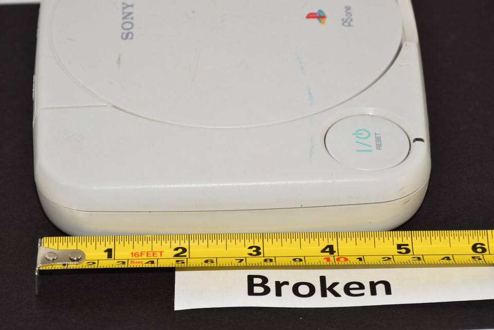 Broken - Sony PSOne Console PlayStation 1 Slim SCPH-101 - Console Only ...