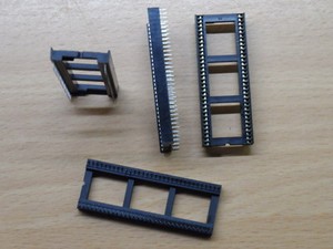 Fine Pitch 64 Pin IC Socket DIL 0.75" wide Way DIP chip C64C PLA | eBay