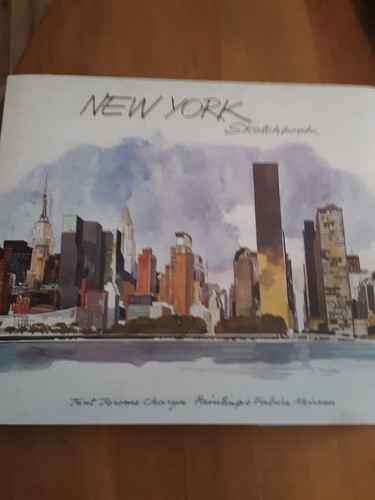 NEW YORK Sketchbook Text Jerome Charyn ~ Paintings Fabrice Moireau | eBay