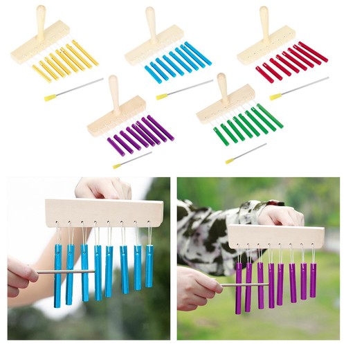 8 Tone Hand Chime Portable Wind Chime Bell for Children Gifts Preschool ...