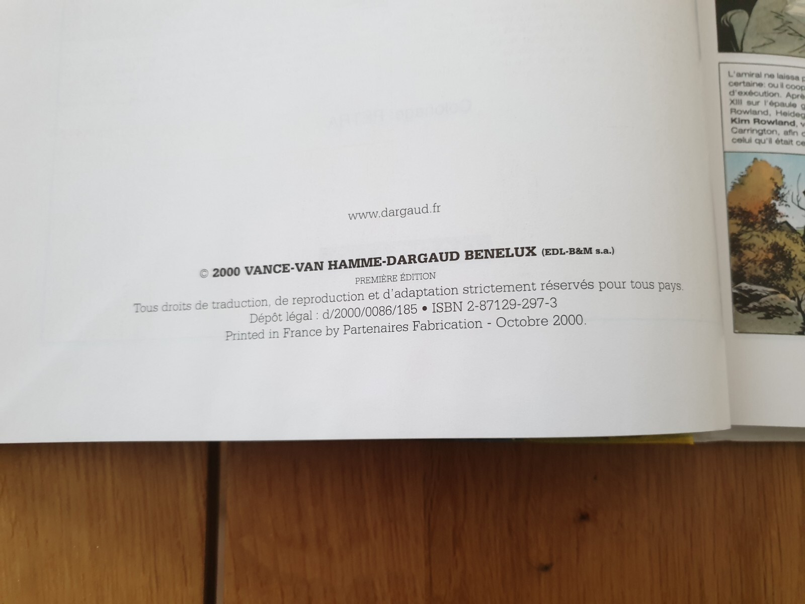 XIII T14 - Secret défense - 1ère Edition 2000 - Vance/Van Hamme - Comme ...