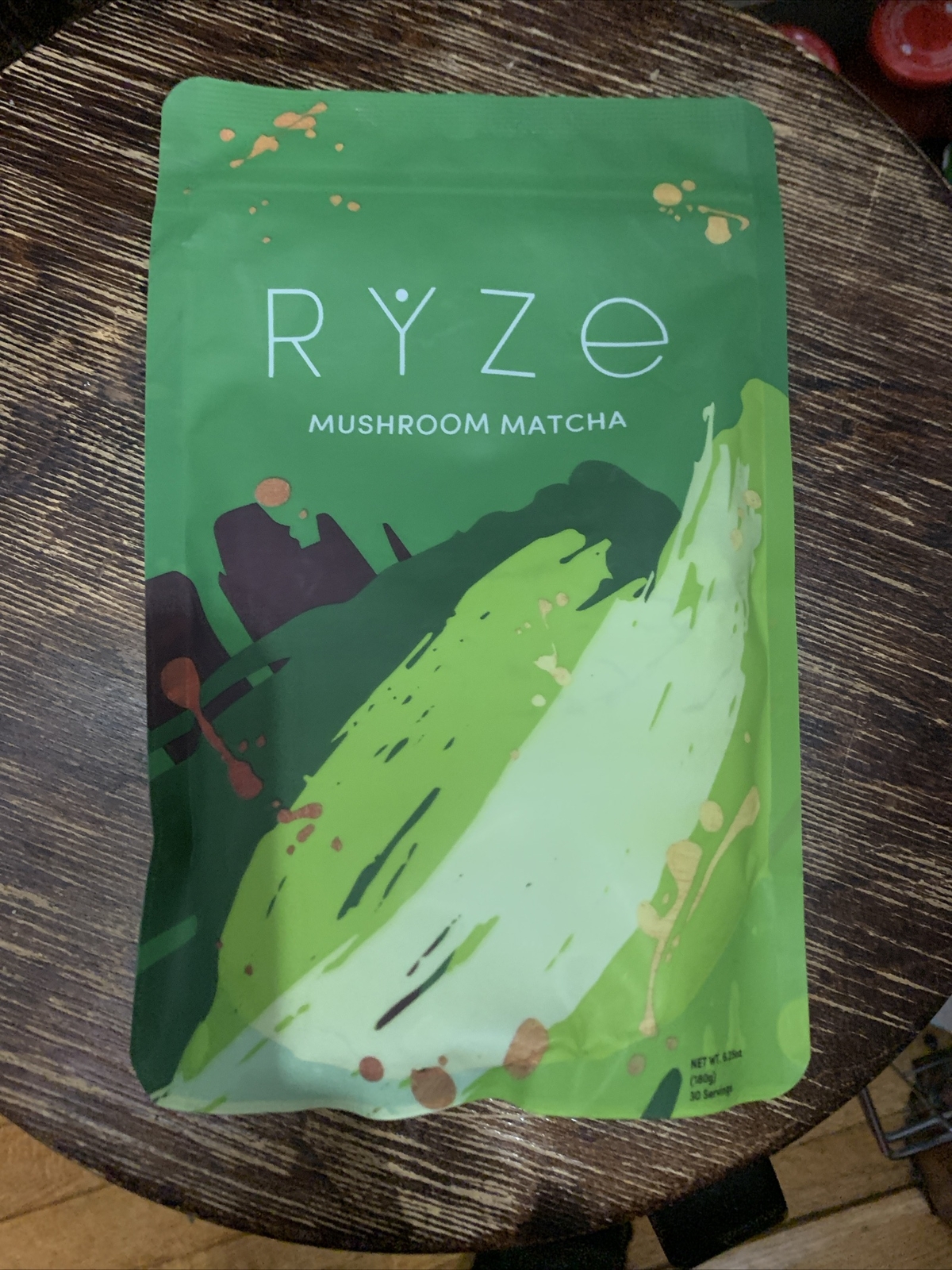 RYZE ORGANIC MUSHROOM MATCHA COFFEE Tea 30 SERVINGS New SEALED BAG Exp ...