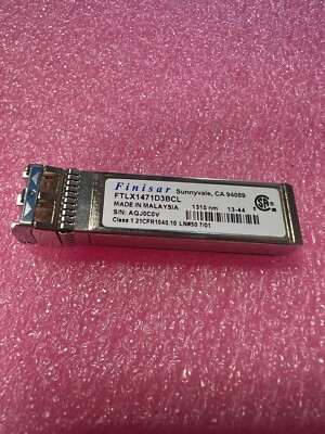 FTLX1471D3BCL Finisar 10Gb 10km 1310nm Single Mode Datacom SFP+ Transceiver | eBay
