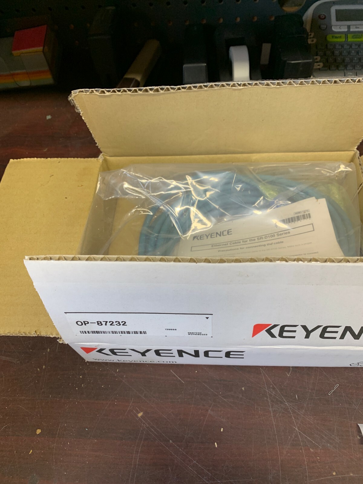 Keyence OP-87232, 10M Ethernet Cable New in Box | eBay