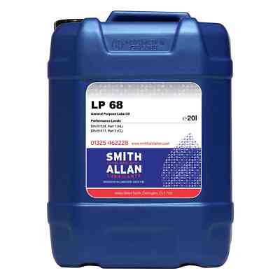 ISO 68 General Purpose Mineral Lube Oil Medium Machine Oil 20 Litre 20L ...