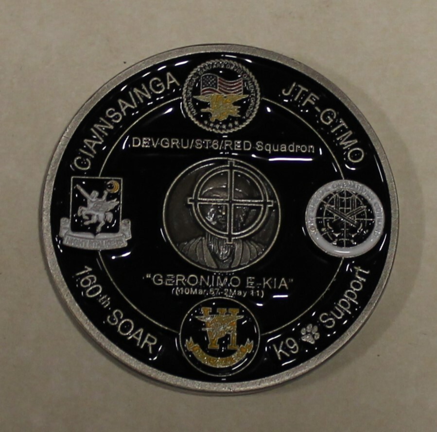 Operation NEPTUNE SPEAR 160th SOAR SEAL Team 6 Navy Commemorative ...