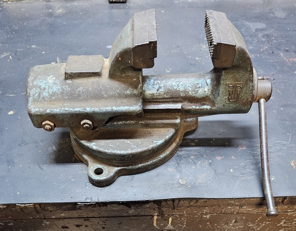 RARE! FPU Bison-Bial 3” Bullet Style Bench Vise w/ Swivel Base | eBay