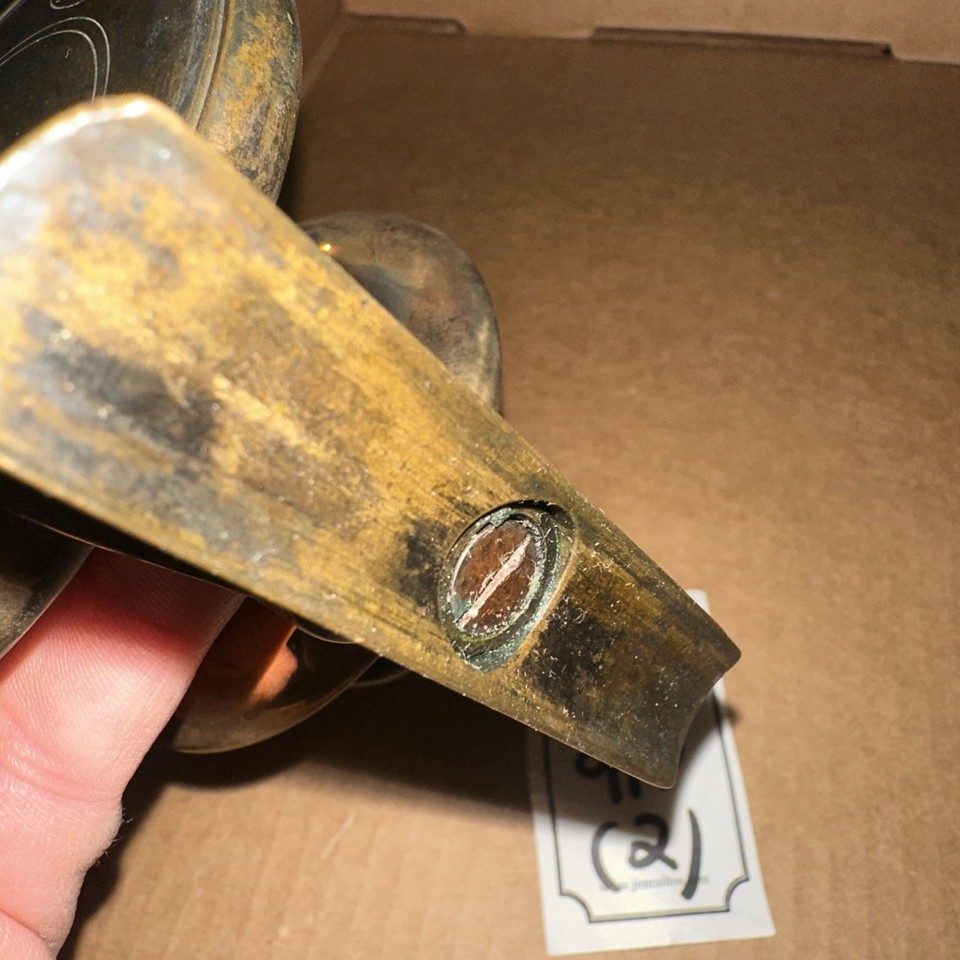 Vintage Rare MALLOCH Side Casting Reel 4 Brass and Black Fishing Reel ...