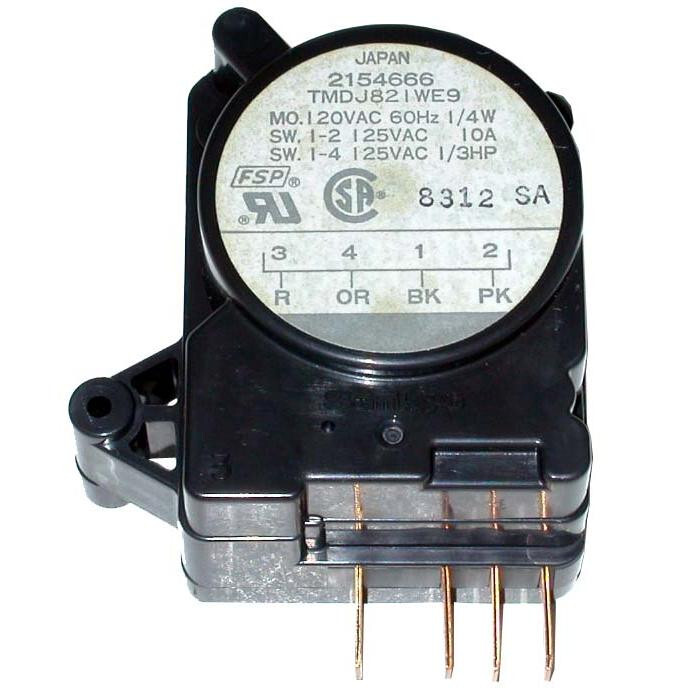 Sankyo TMDJ82IWE9 2154666 Defrost Timer 8 Hours, 120 V, 60 Hz | eBay