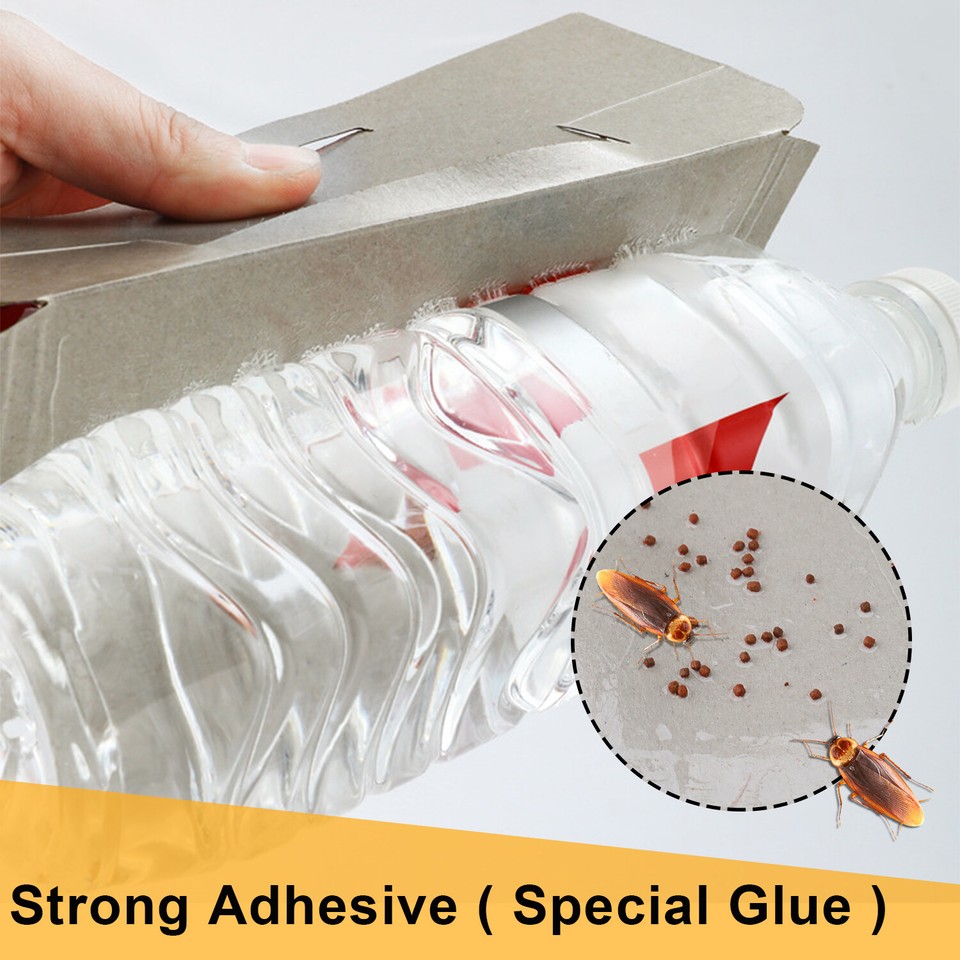 5-20PCS Roach Glue Trap Cockroach Spider Killer Glue Outdoor Indoor ...