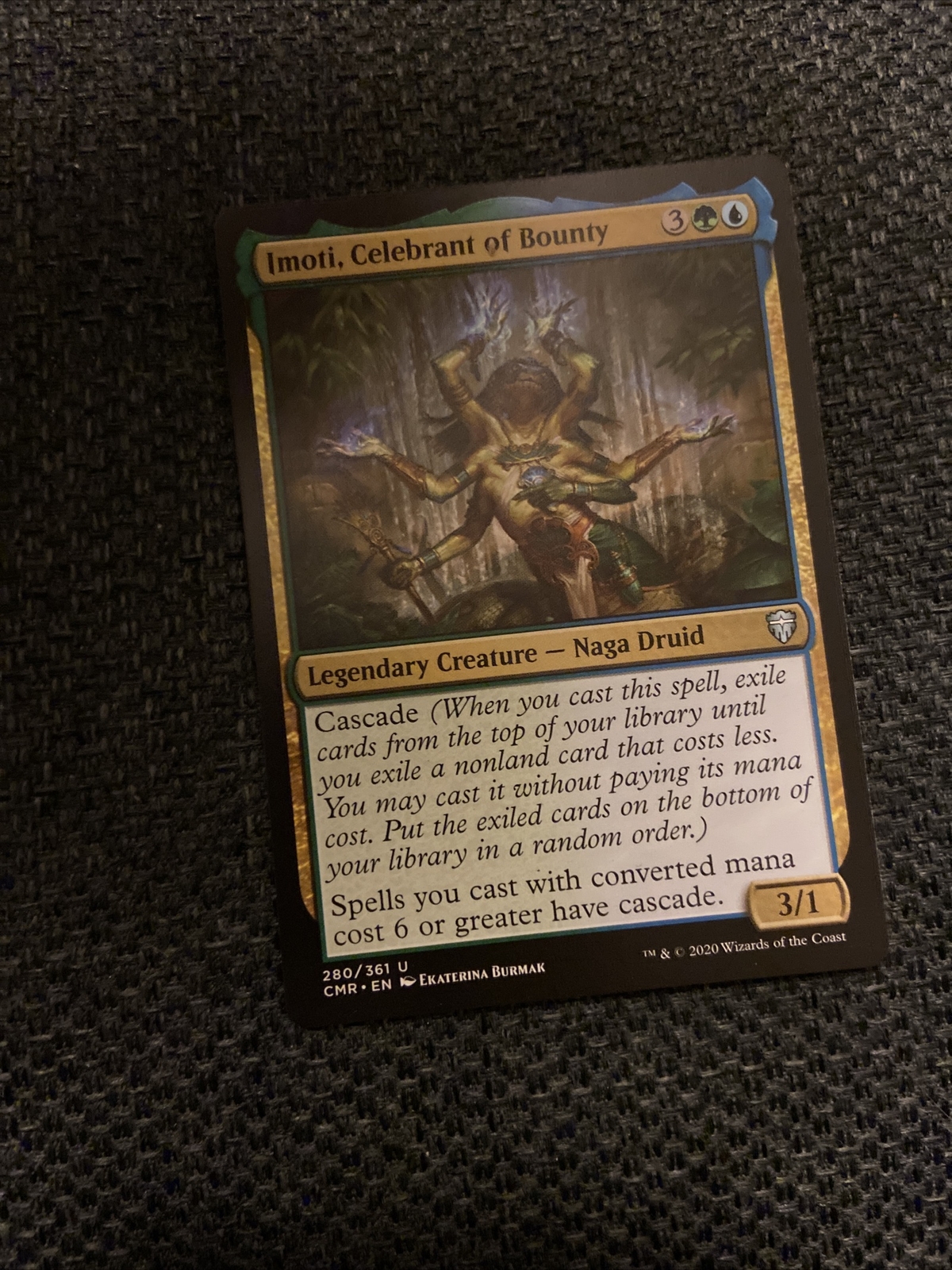 IMOTI, CELEBRANT OF BOUNTY - MTG - COMMANDER LEGENDS - NM (IN HAND) | eBay