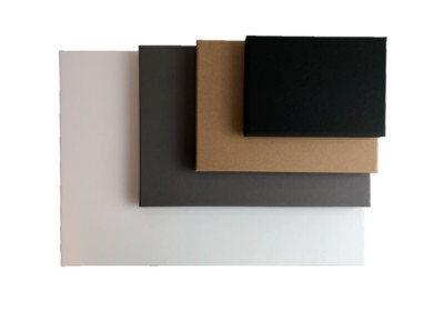 Luxury Stationery Presentation Gift Boxes - A3 A4 A5 A6 - Black White ...